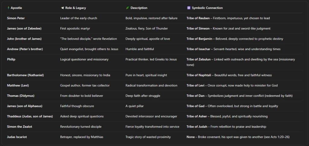 The Twelve Apostles – Insight into Christ’s Chosen Messengers