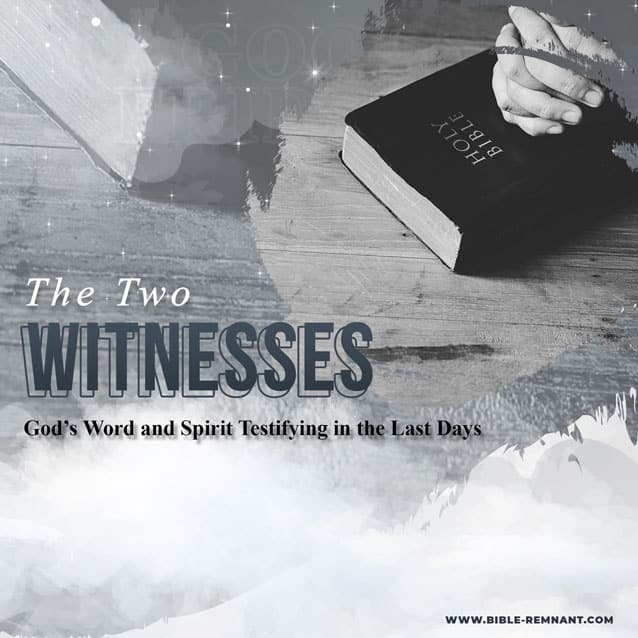 Two Witnesses of Revelation 11 – God’s Word and Spirit Testifying